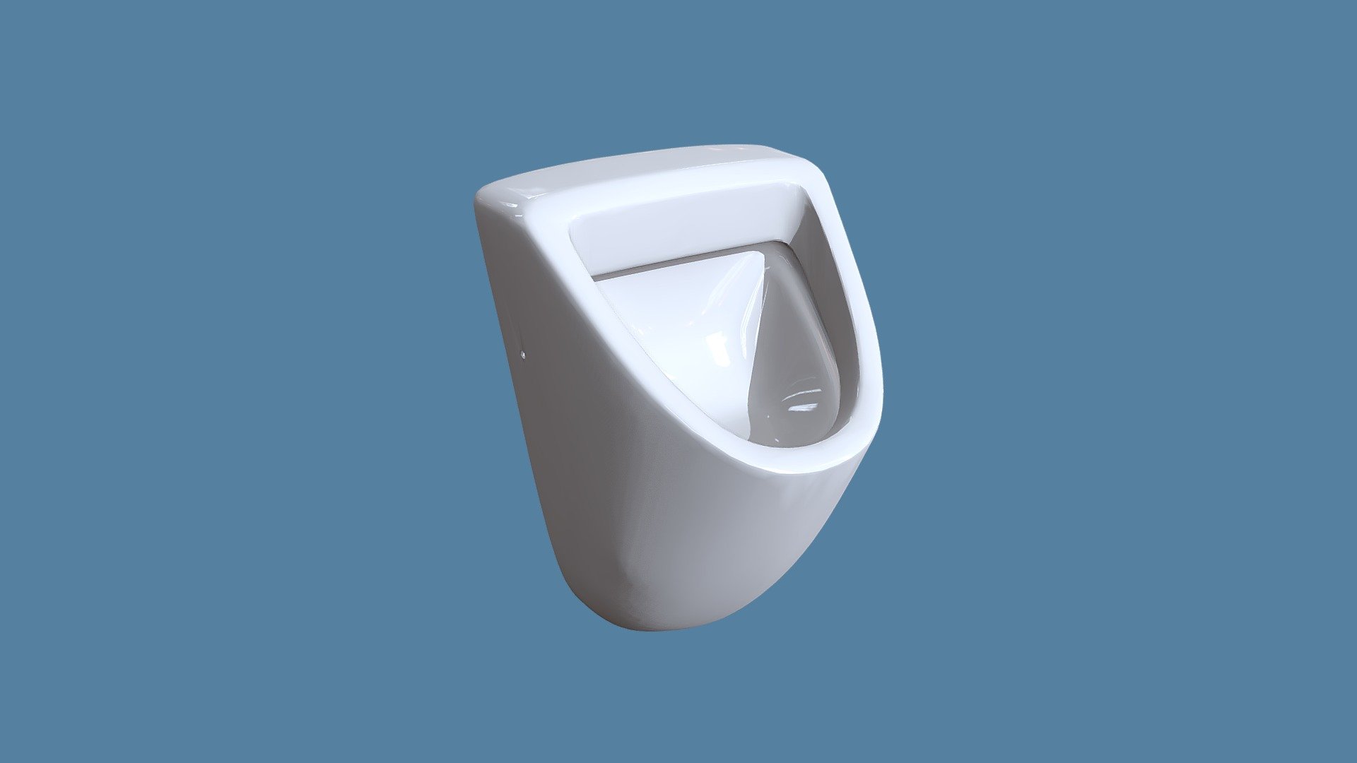 Bau Urinal Porcelain - 3D model by wemakeit3d [fb50533] - Sketchfab