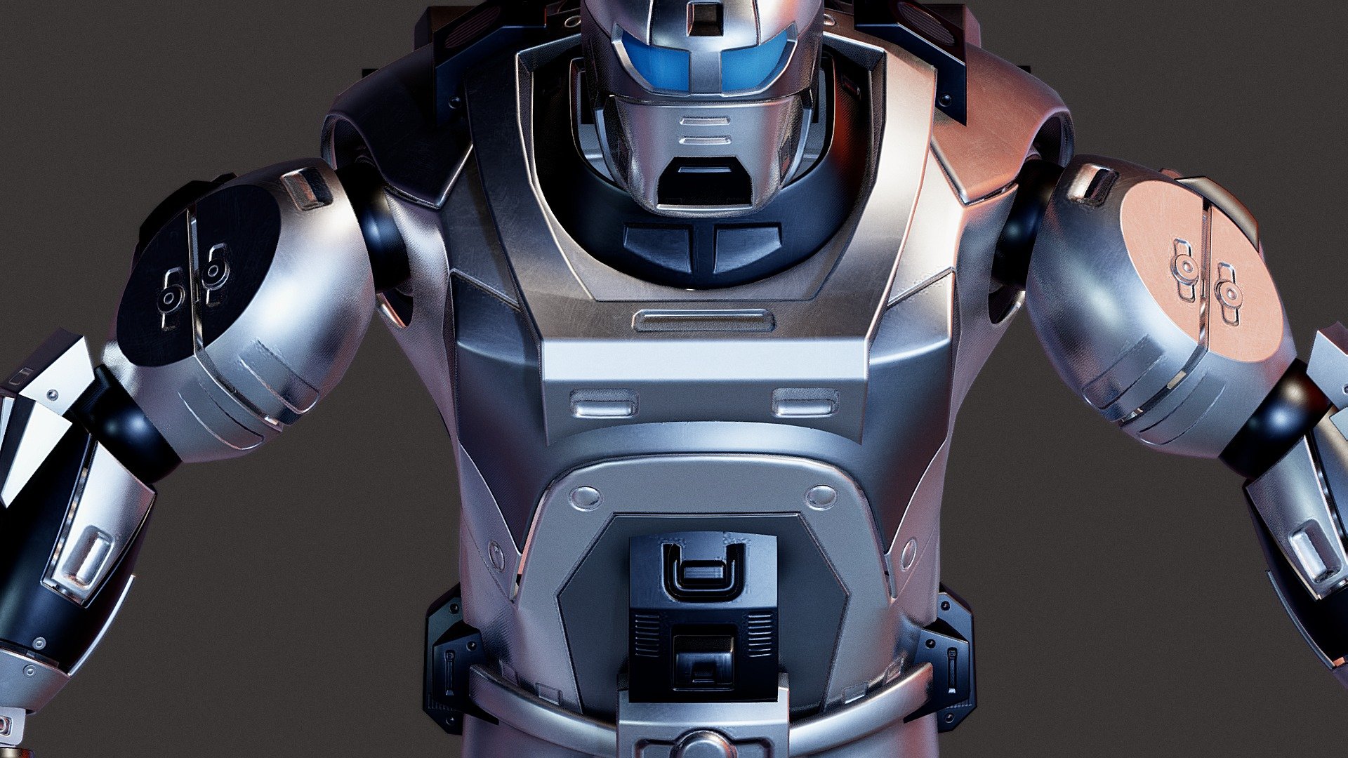 Security robot - Download Free 3D model by 3DWorkbench [fb51a6b ...