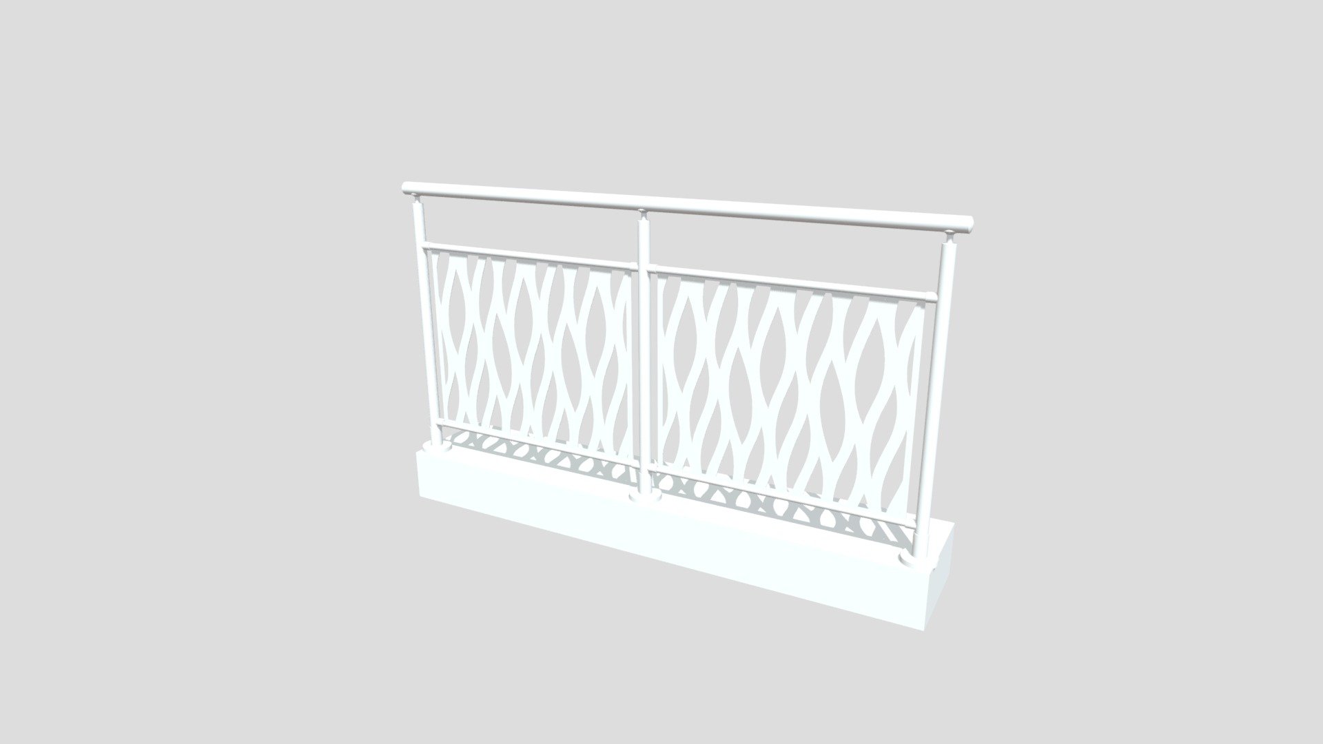 My_First_Railling - 3D model by NicolasMetalDesign [fb51fb3] - Sketchfab