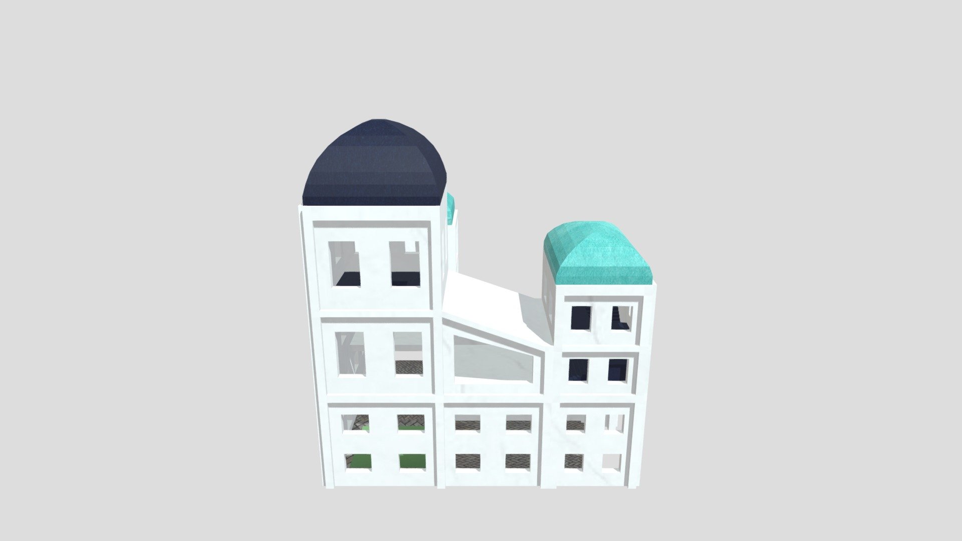BuildingThreeLevelOne - Download Free 3D model by cattitan57 [fb52e85 ...