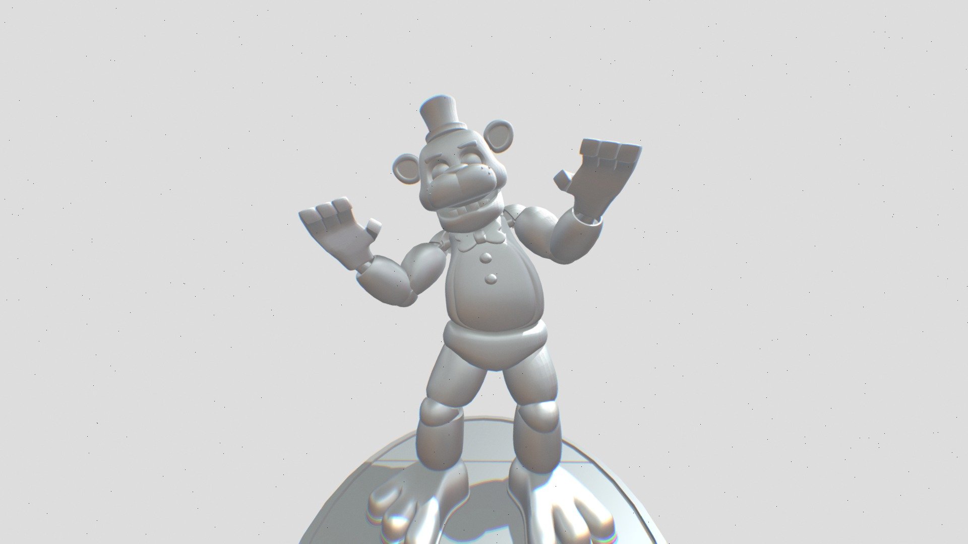 FNAF_Freddy - 3D model by admhell [fb55398] - Sketchfab