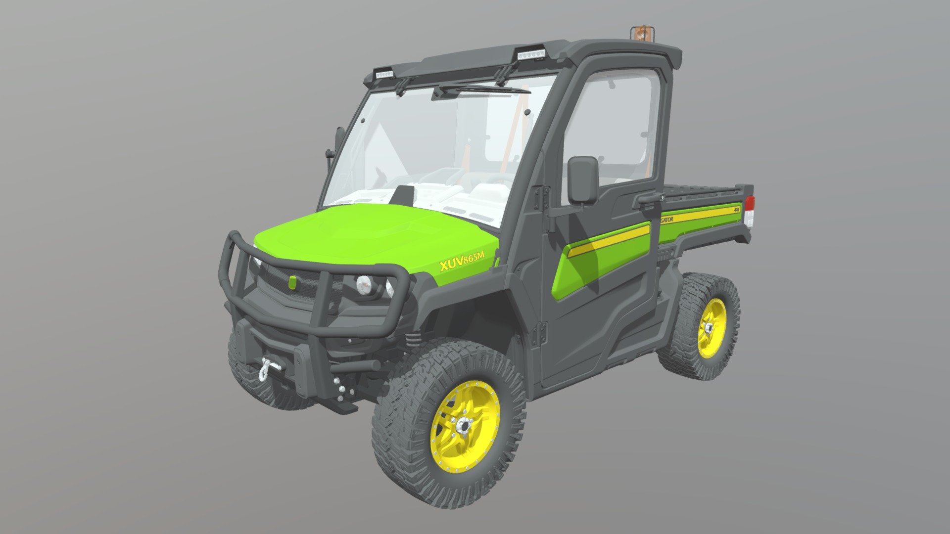 XUV865M Gator - UTV Crossover Utility Vehicle - 3D model by Markos3d ...