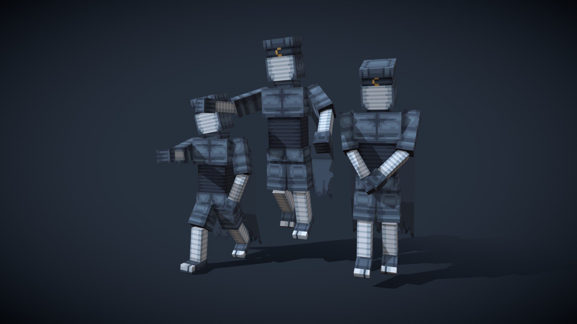 Toneri's puppets - 3D model by rinkame [fb55720] - Sketchfab