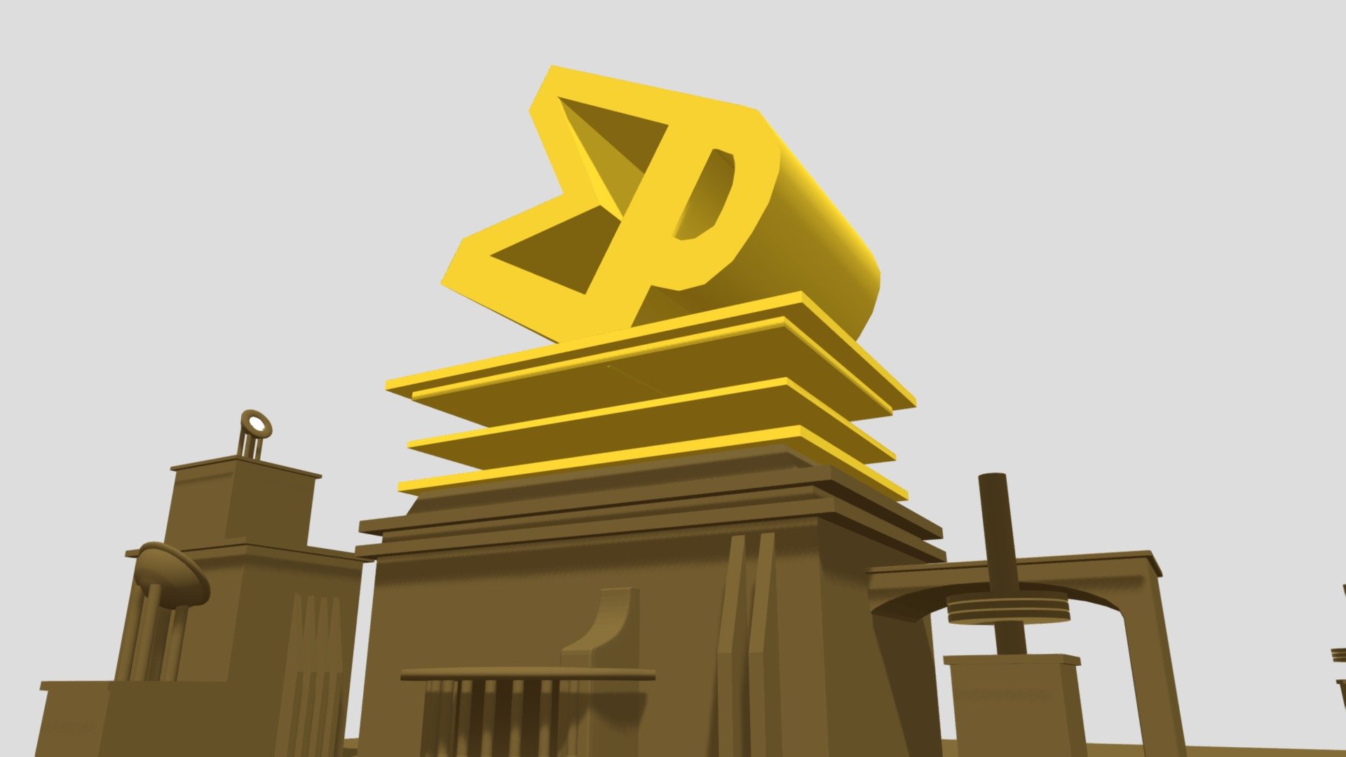MP Studios Production logo remake (June 2023 UPD - Download Free 3D ...
