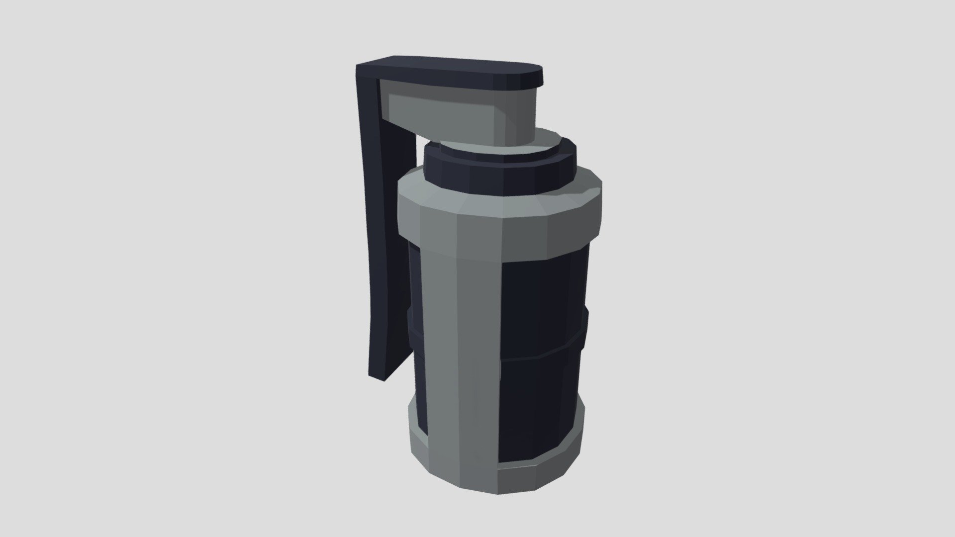 Simple Grenade Low Poly - Download Free 3D model by WB (@W3B0) [fb56ac5 ...