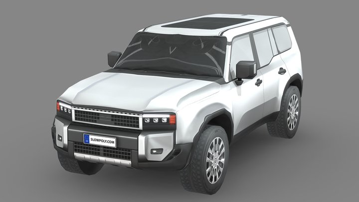 Toyota-land-cruiser 3D models - Sketchfab