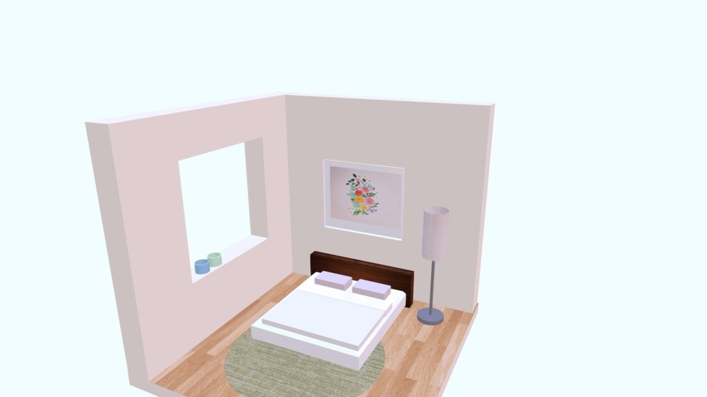 Little_room - 3D model by mistyhu [fb57956] - Sketchfab