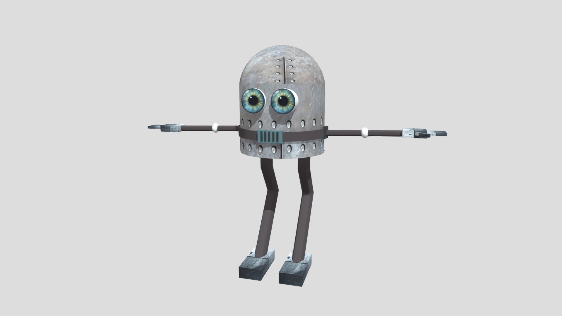 Robo Texture Mapping - 3D model by ShabnamSayahi [fb58bf6] - Sketchfab