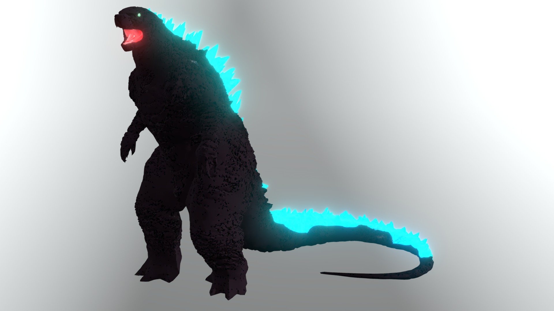 Godzilla 1 - Download Free 3D model by ann55010970637 [fb59bf8] - Sketchfab