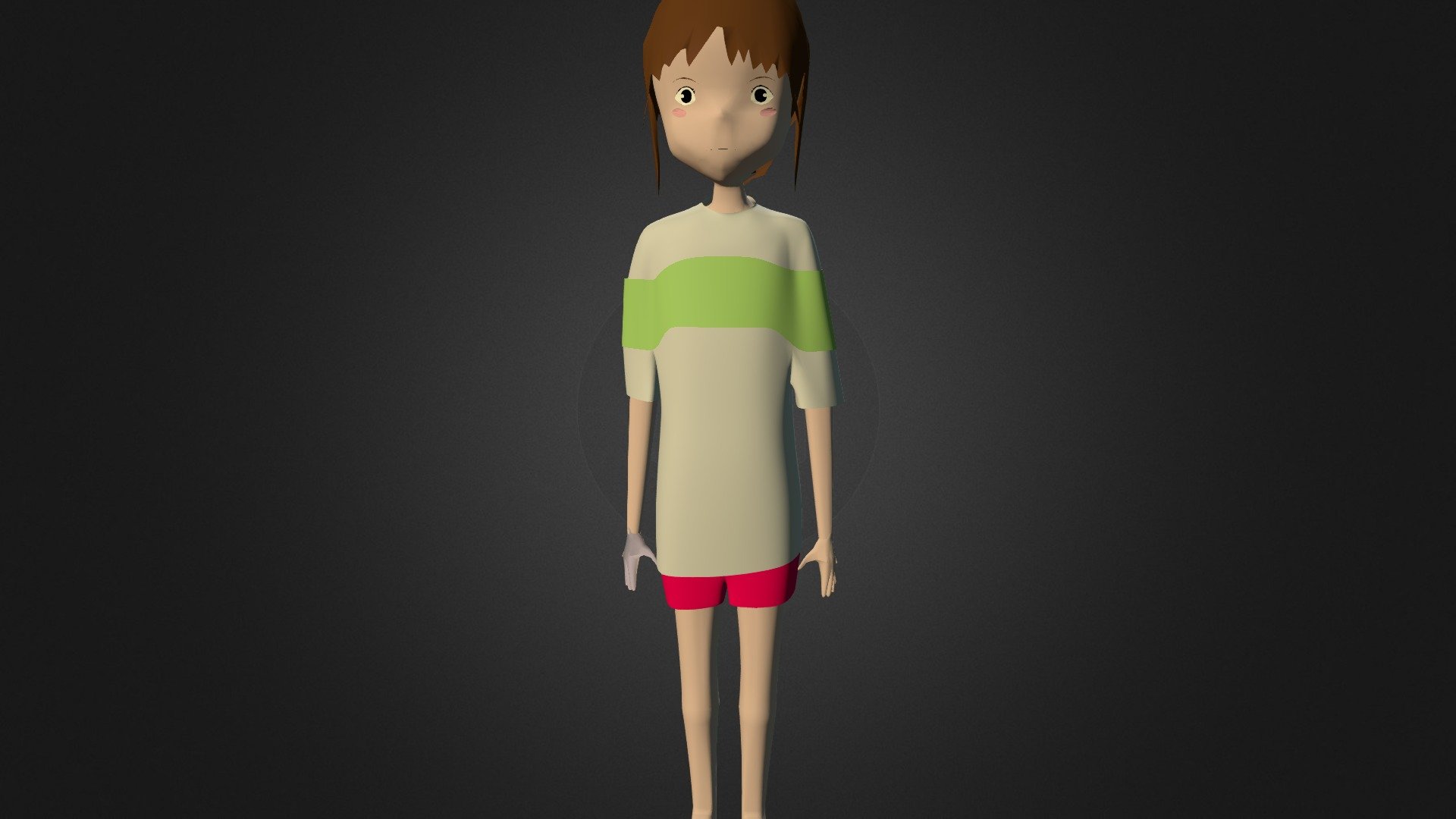 Chihiro - 3D model by Yoseslane [fb5a44e] - Sketchfab