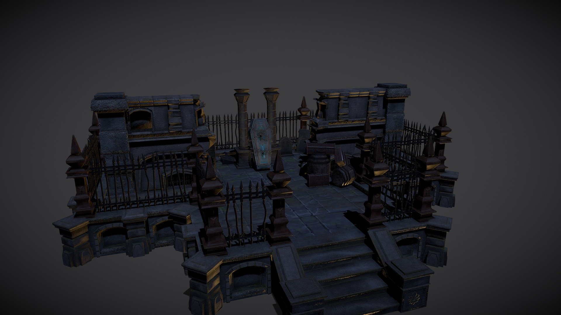 Bloodborne diorama - 3D model by vincentsalvassavard [fb5b6a5] - Sketchfab