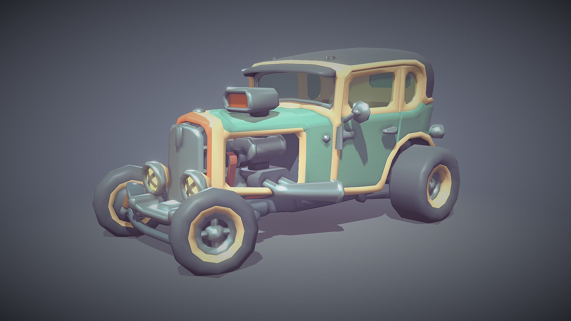 Hot Rod Constructor - Dragster - 3D model by Slava Z. (@slava) [fb5c352 ...
