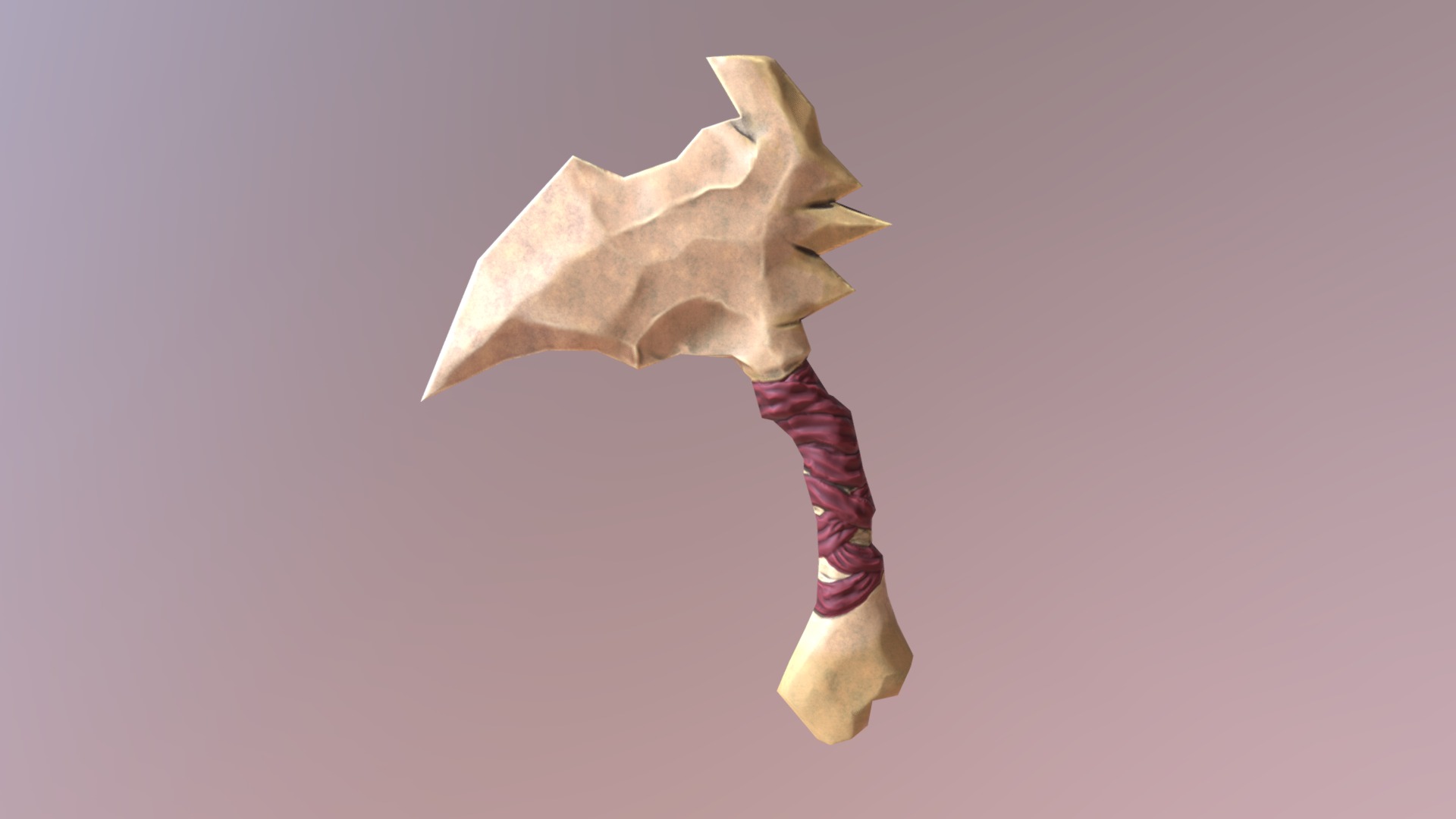 Bone Axe - 3D model by GoodKingJohn (@EpicDodo) [fb5cd4d] - Sketchfab