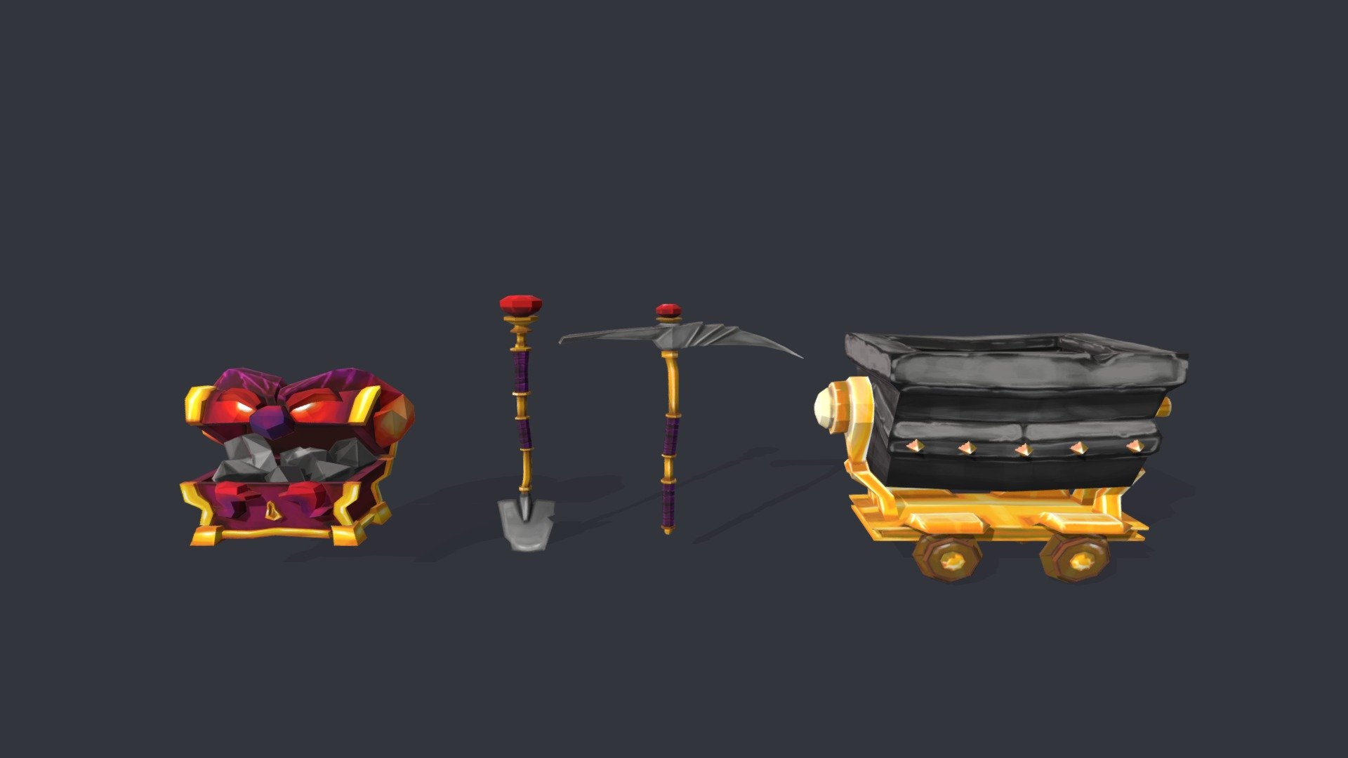 3 Items - 3D model by a.schoepfflongeville [fb5d219] - Sketchfab