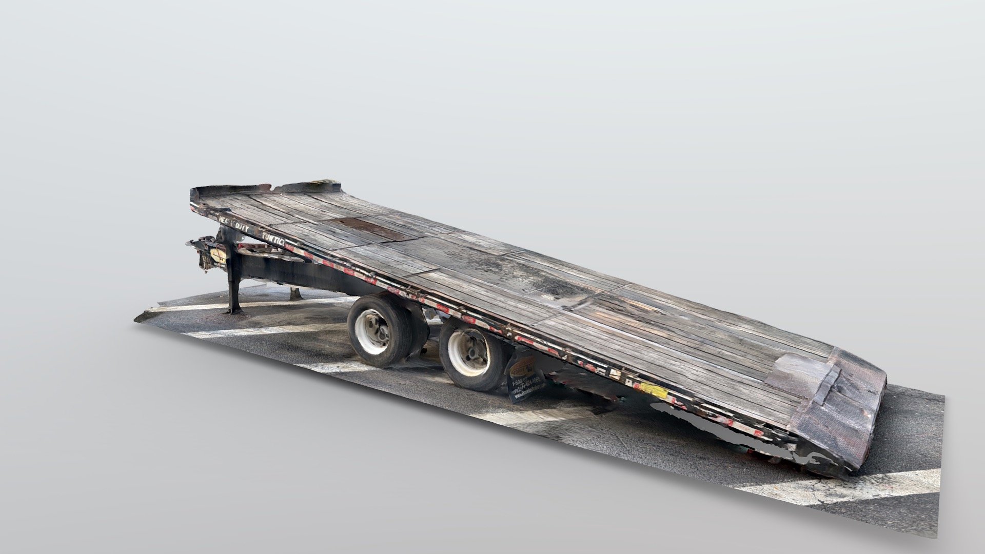 Tow Truck Ramp - 3D model by Stuart Rosenberg (@s2rosenberg) [fb5d941 ...