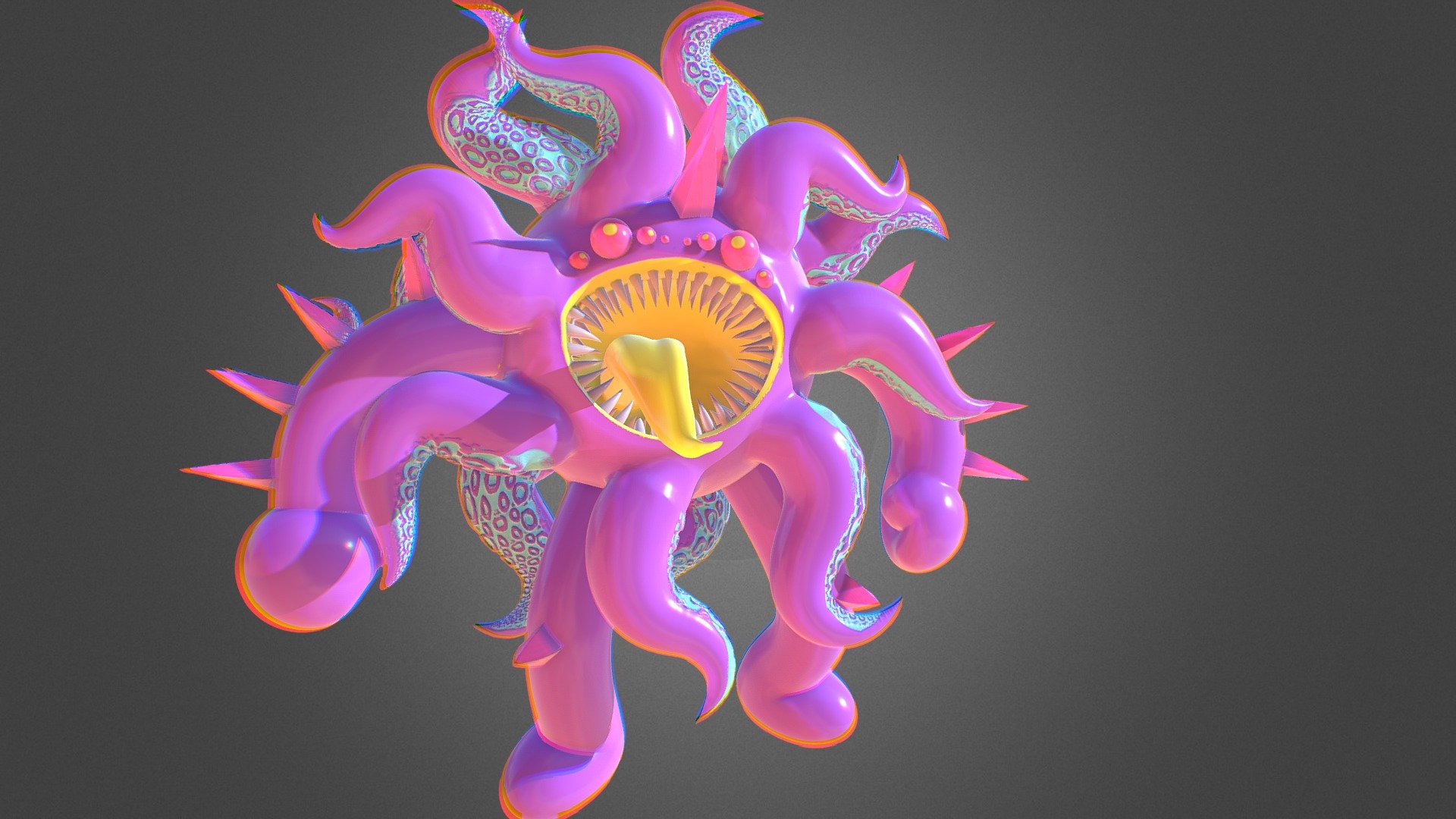 Tentacle Boi 3d Model By Jackchamomile Fb5de10 Sketchfab