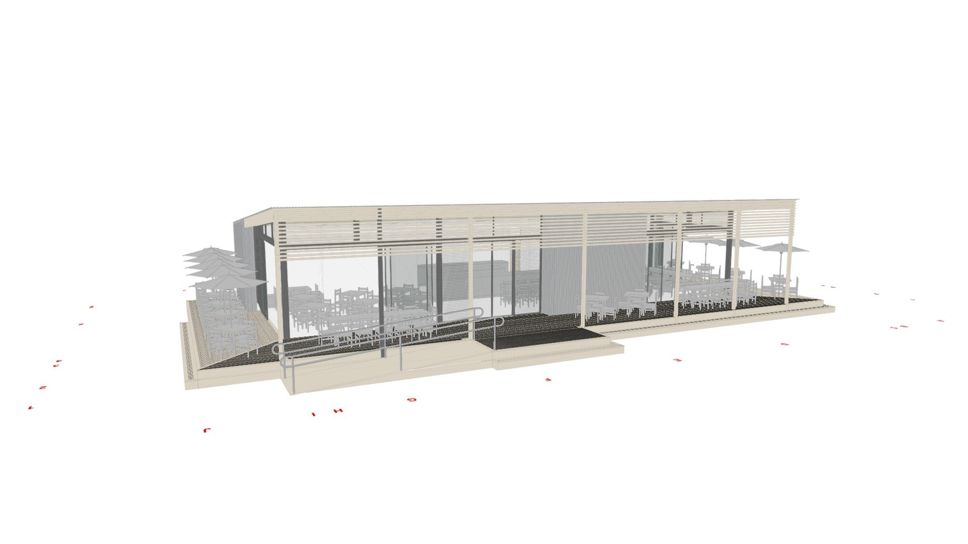 20025 - Lockerbie - Cafe SD - 3D model by archistudio [fb5e563] - Sketchfab