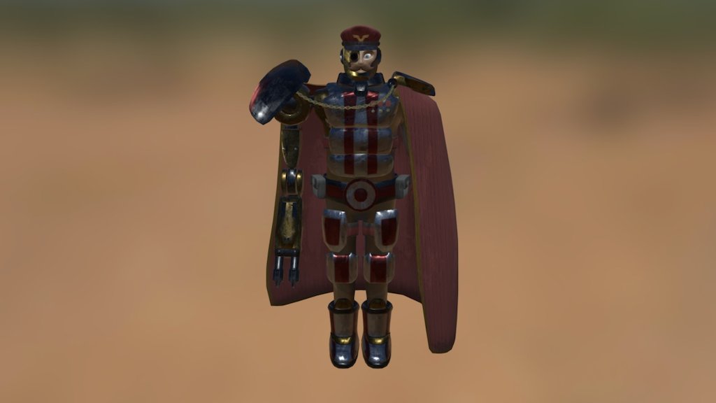 Capt. Rogers - 3D model by Jorgilla [fb6119e] - Sketchfab