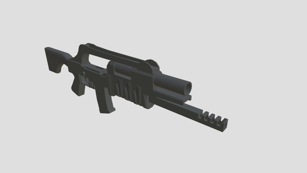 Imperial Standard Issue, Rifle, M-49 - Download Free 3D model by korian ...