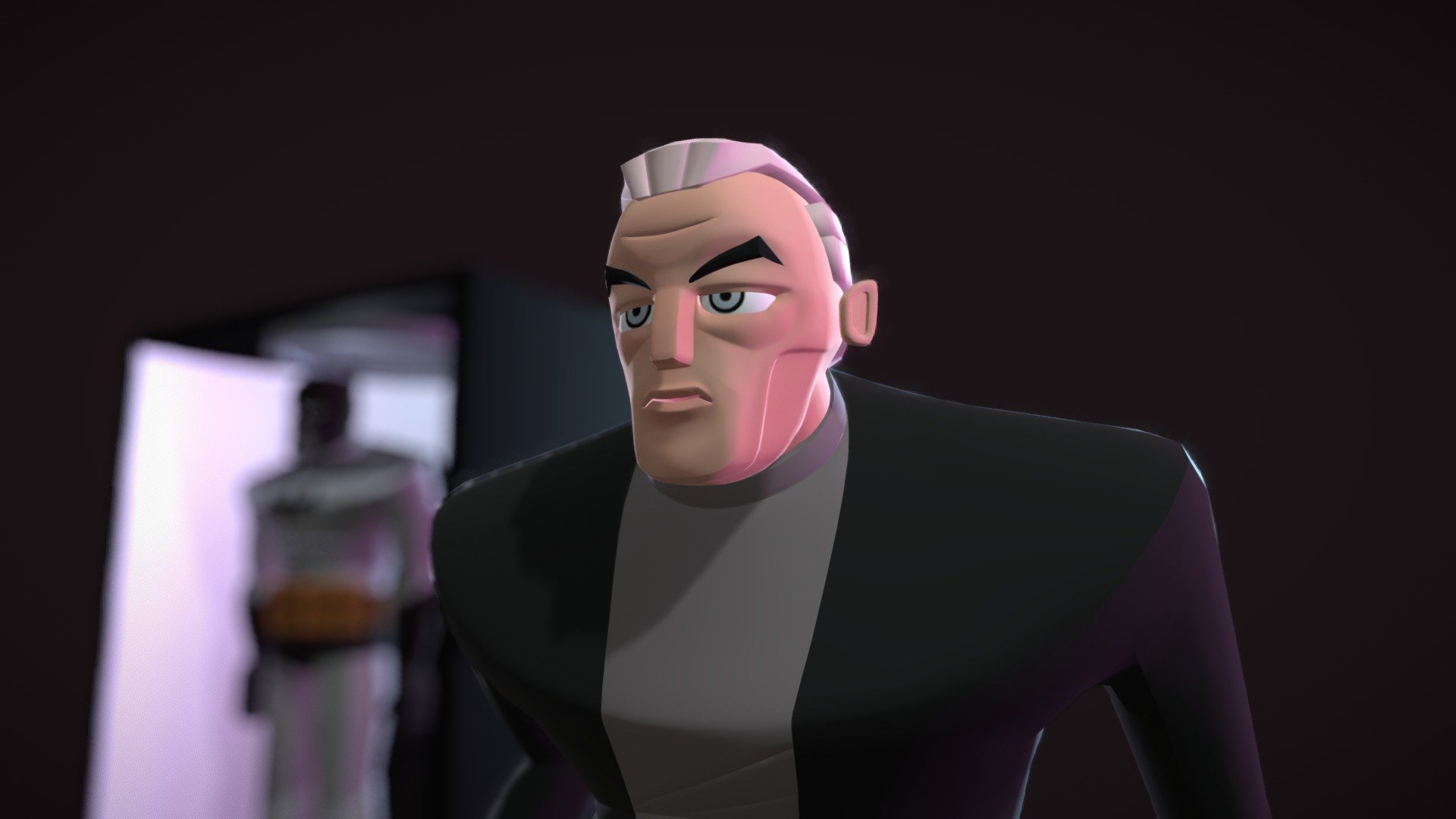 Old man_Bruce Wayne - 3D model by Blueky [fb62163] - Sketchfab