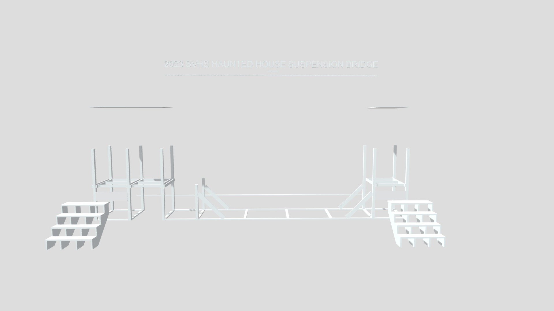 SV Haunted House Suspension Bridge - 3D model by jlewis [fb62906 ...