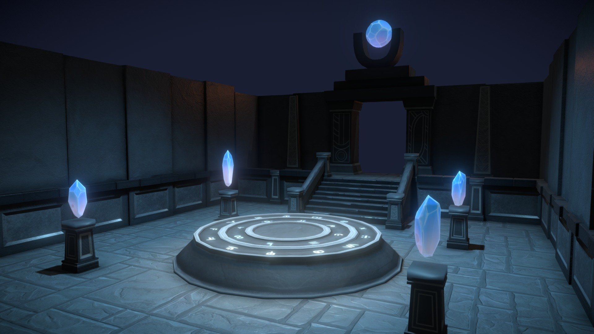 Moon Temple - 3D model by Kimberley Munro (@kimberleymunro) [fb63dea ...