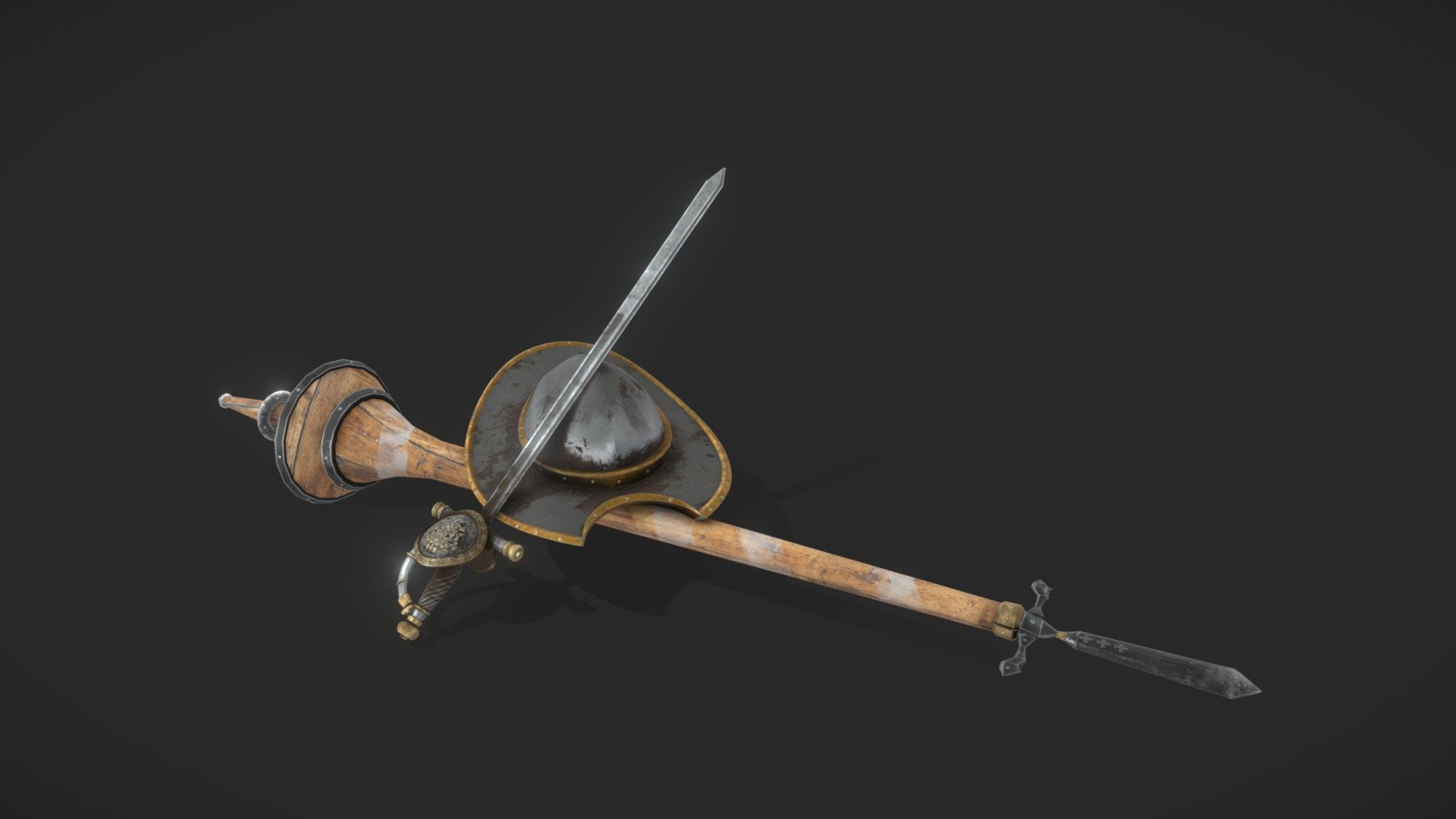 Medieval gear - 3D model by Jerodez [fb64a75] - Sketchfab