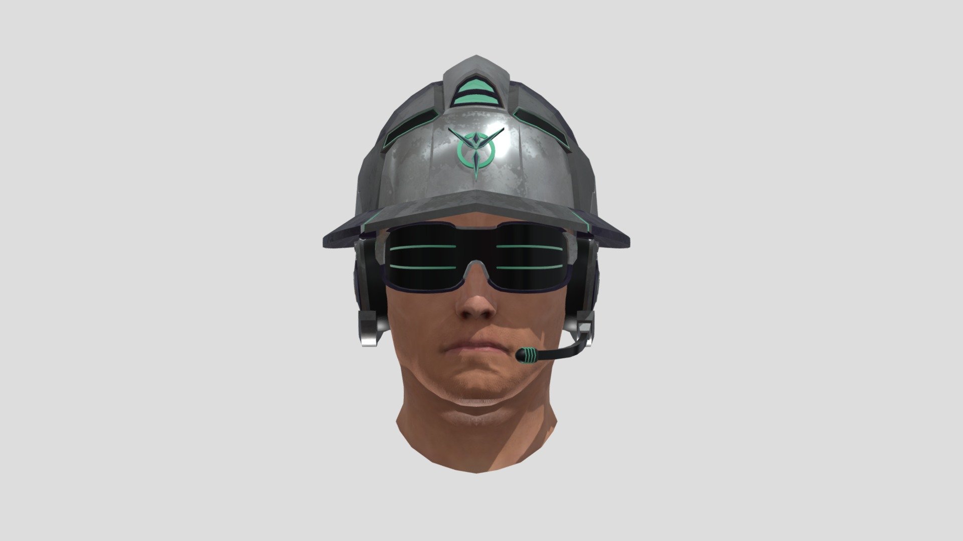 Planetside 2 VS-116 Construction Helmet - 3D model by Jeff Kratzer ...