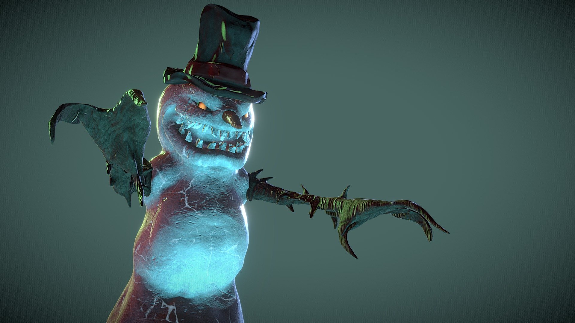 Corrupted Snowman - 3D model by KhangDuyNguyen189 (@KhangNguyen189 ...
