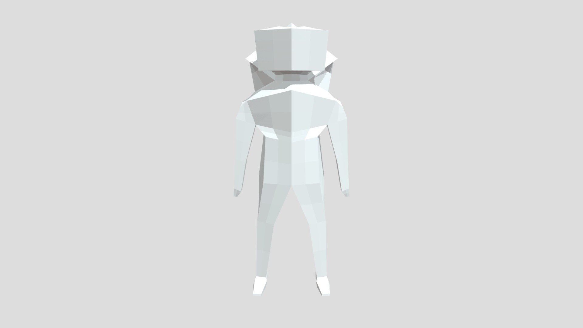 LowPoly Robot Human - 3D model by testohirvi [fb67ff2] - Sketchfab