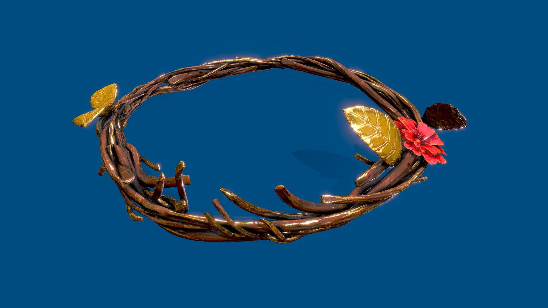 Twig Crown - Download Free 3D model by mattruszala [fb69619] - Sketchfab