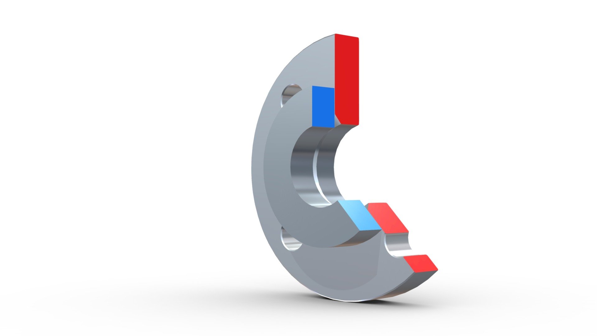 Loose flange Type 2 collar type 32 - section - 3D model by Mavasol ...