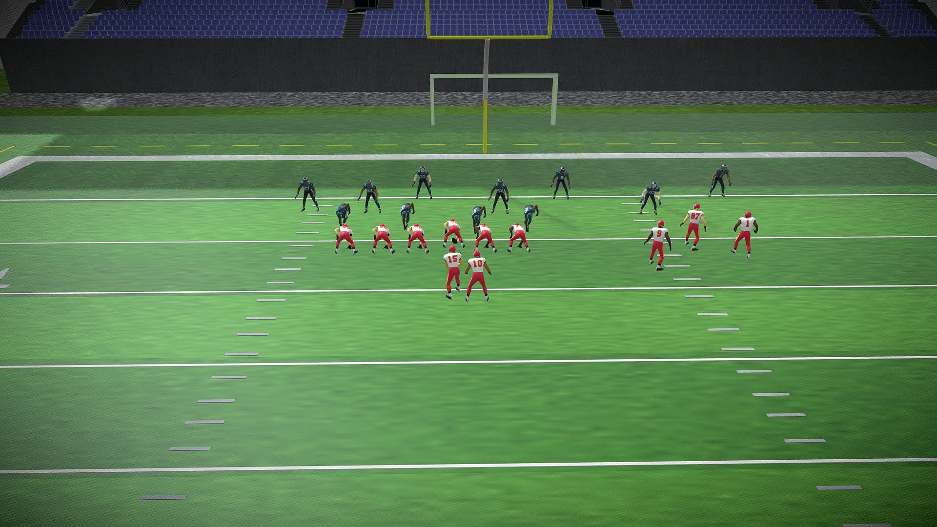 Kansas City Chiefs Super Bowl Touchdown - 3D model by Coachwilliams ...