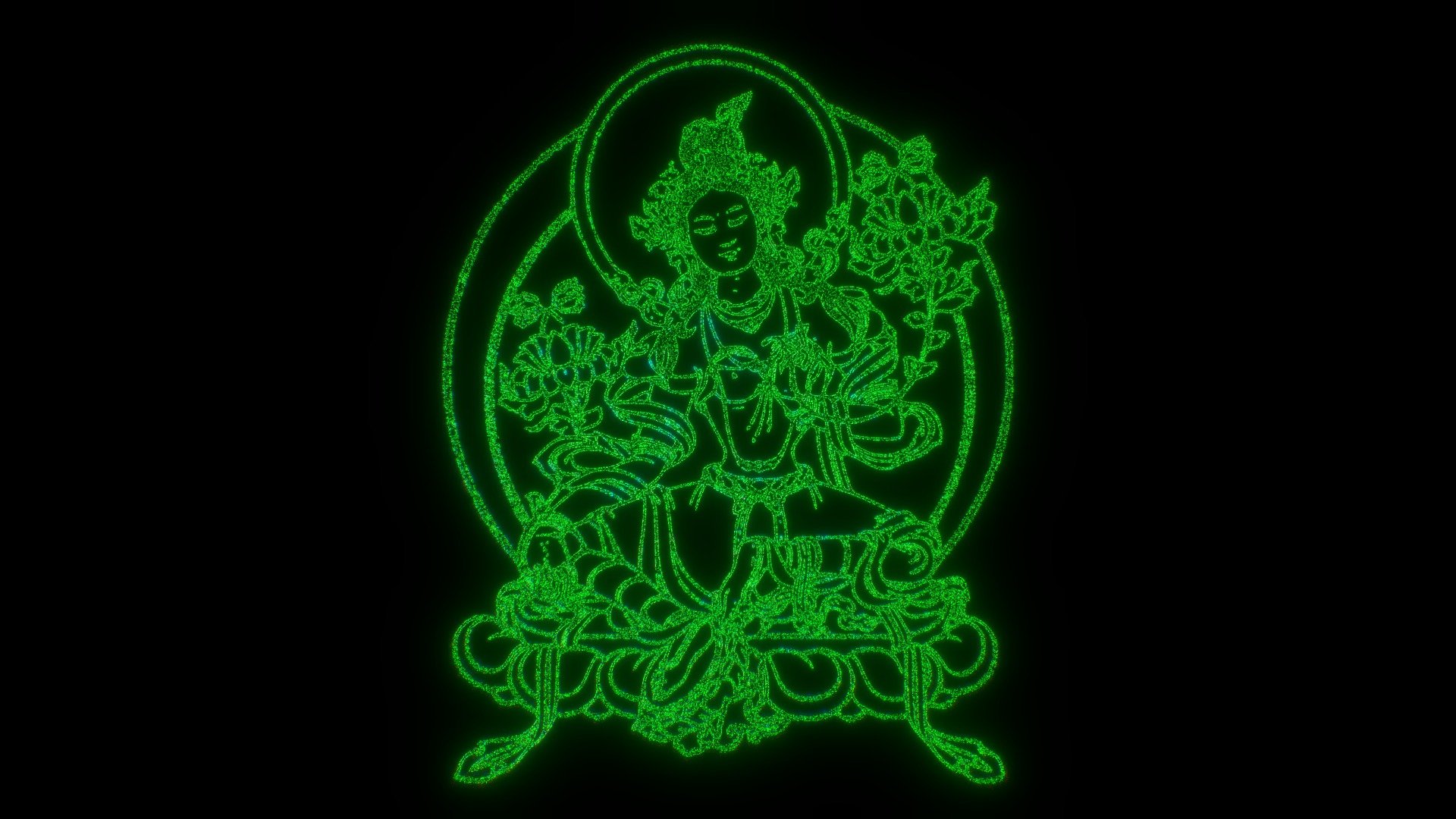 Green Arya Tara Hologram - Buy Royalty Free 3D model by 𝔼ℕ𝔼𝔸 𝕃𝔼 𝔽𝕆ℕ𝕊 ...