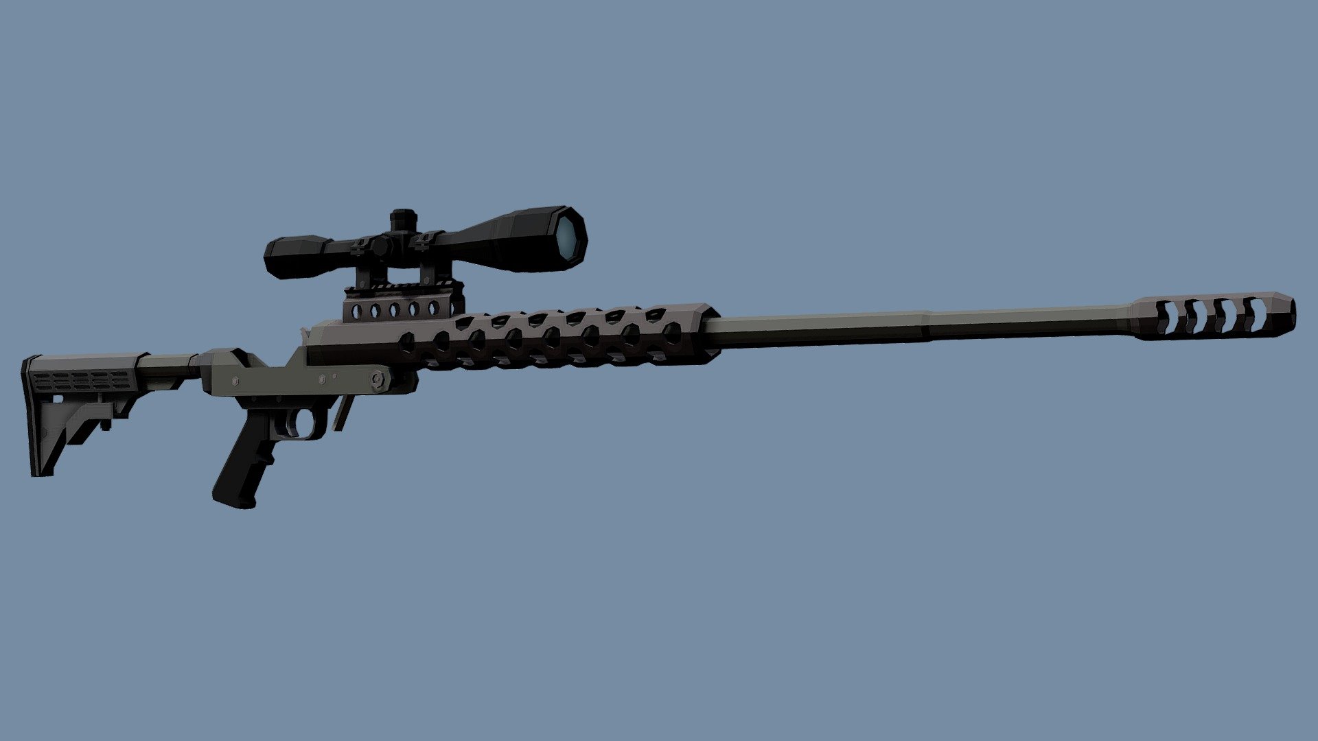 Low-Poly Serbu RN-50 - Download Free 3D model by TastyTony [fb70dd6 ...