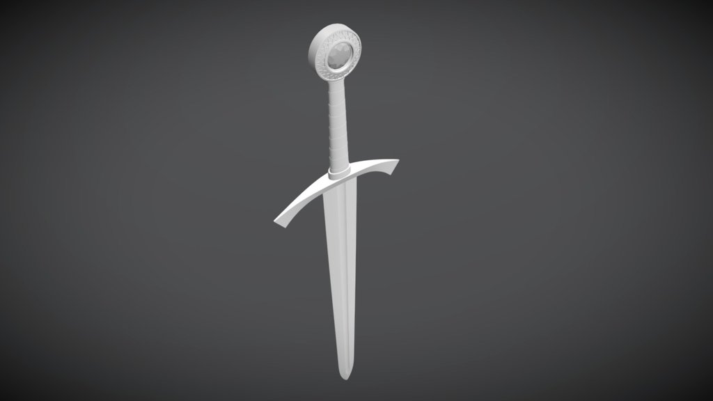 Sword (high poly) v1.0 WIP - 3D model by maxcash34 [fb7160d] - Sketchfab