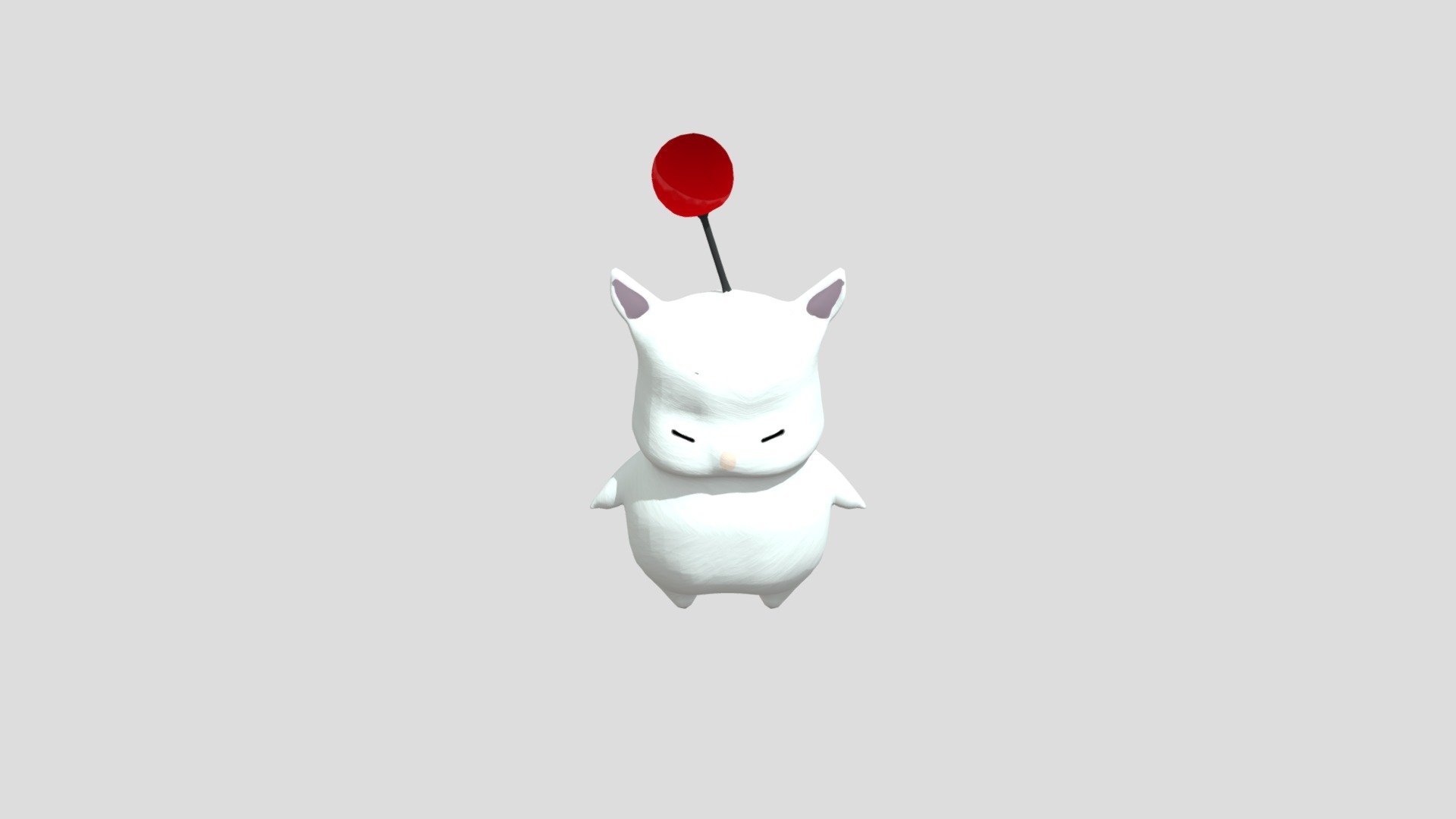 Moogle - 3D model by Viktor (@Viiktorh) [fb71a54] - Sketchfab