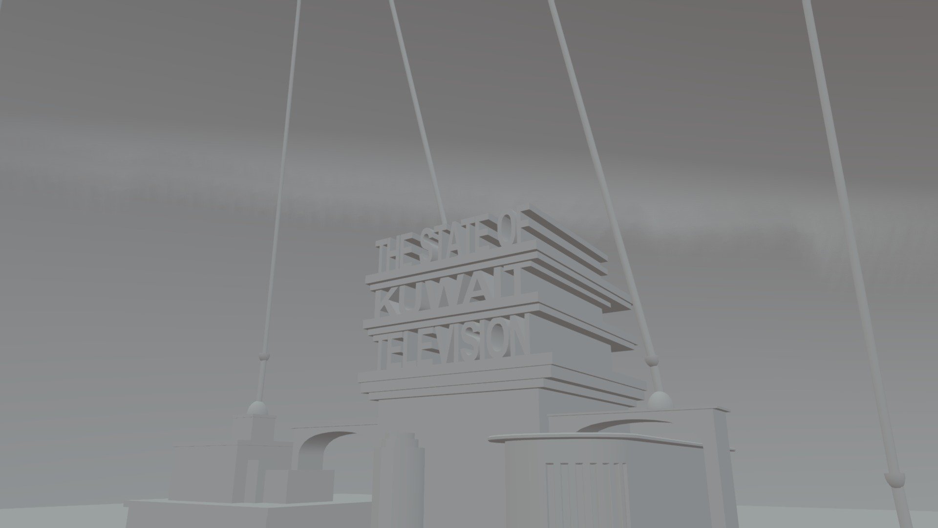 Kuwait Television Logo Refazer - Download Free 3D model by Henrique ...