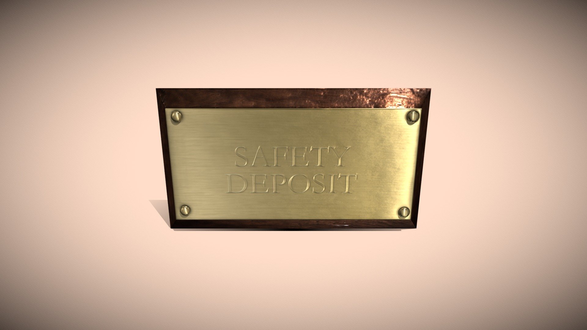 Golden Plate - Download Free 3D model by Anom Purple Modelling ...