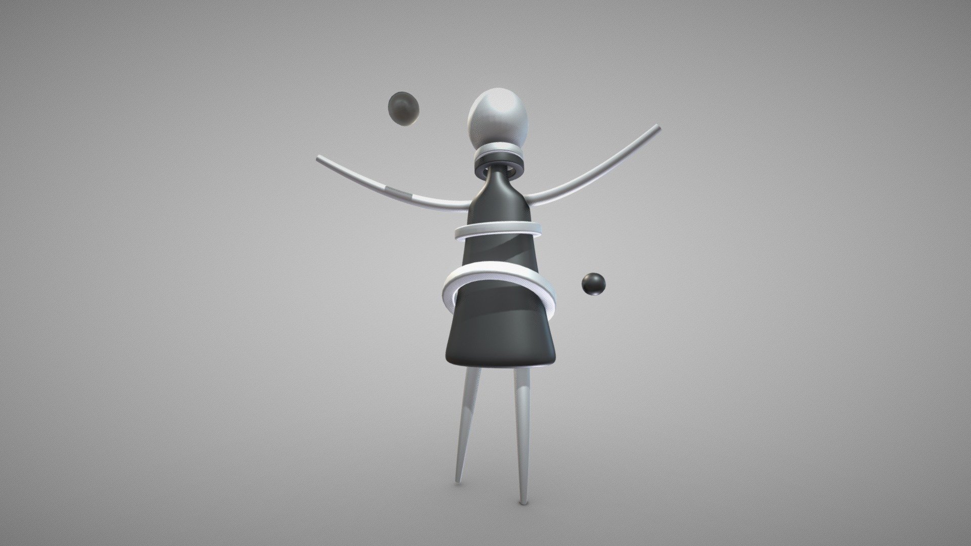 Line character - Download Free 3D model by tkkjee [fb74252] - Sketchfab