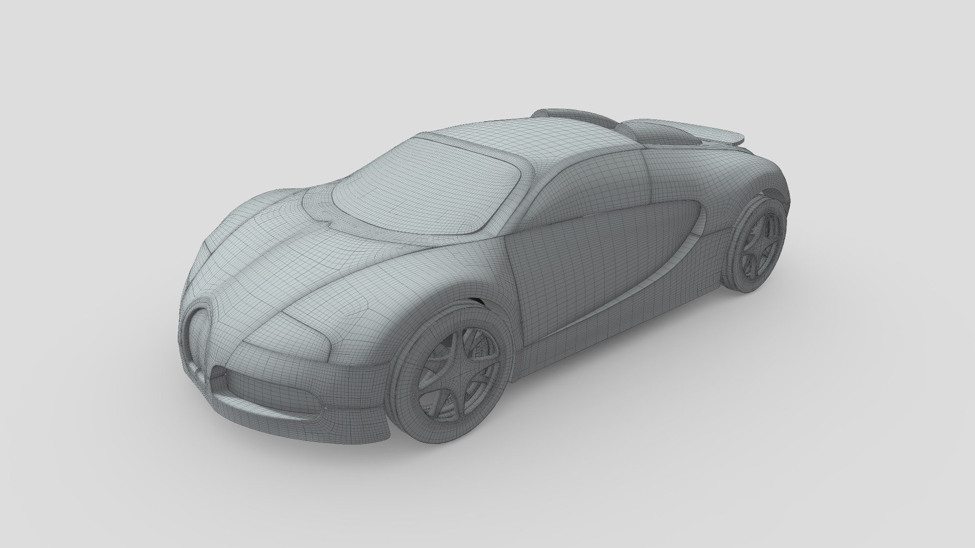 Bugatti Veyron - 3D model by IgorBaeyens [fb744da] - Sketchfab