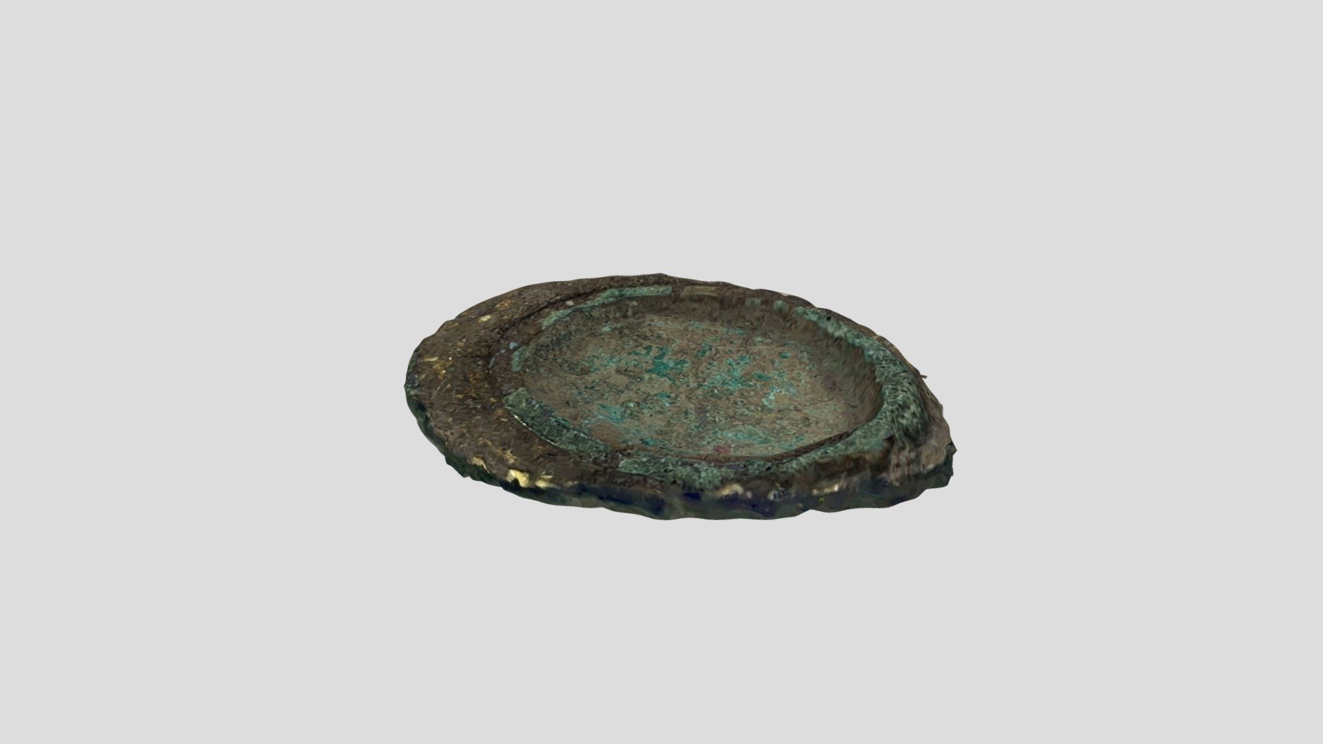 Wmid-62e355 - Roman oval disc brooch - Download Free 3D model by The ...