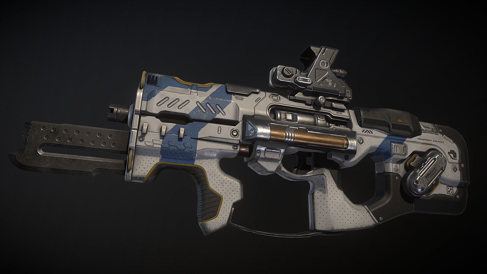 GUN - 3D model by fletcherkinnear [fb76d29] - Sketchfab
