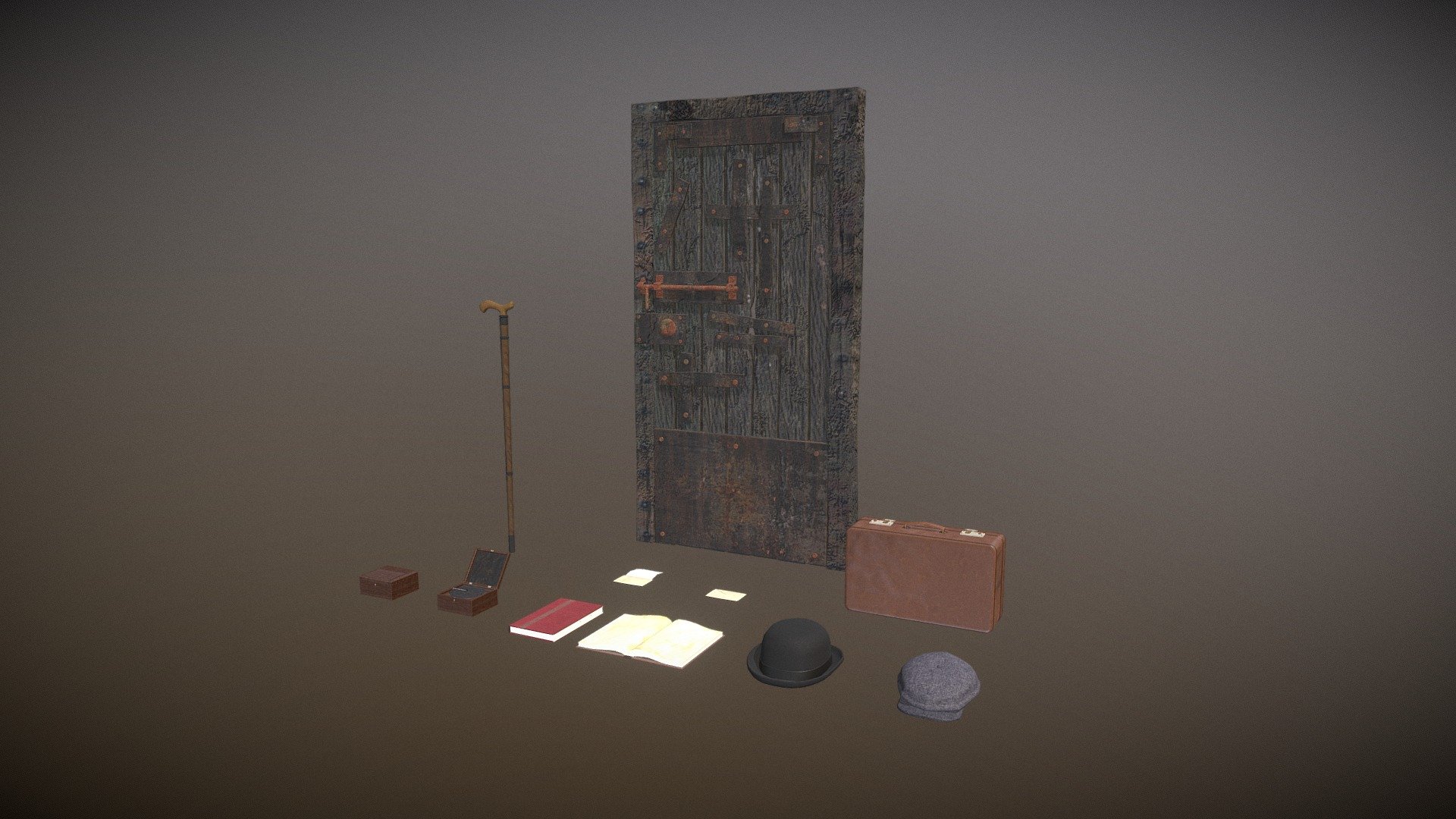 1890's Prop Set - 3D model by Matthew Bland (@MatthewBland282) [fb76d88 ...