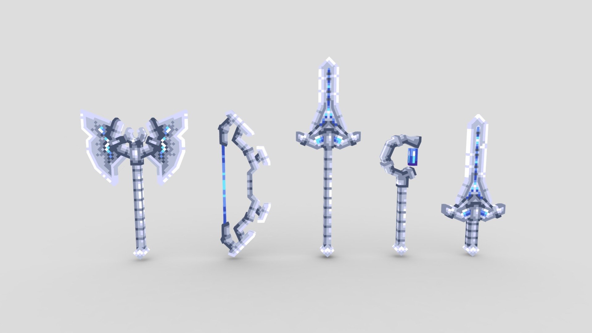 Restraint Weapons - Buy Royalty Free 3D model by EliteCreatures [fb77cc3] - Sketchfab Store