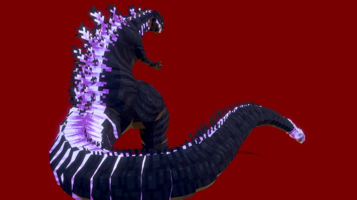Shingodzilla 3D models - Sketchfab