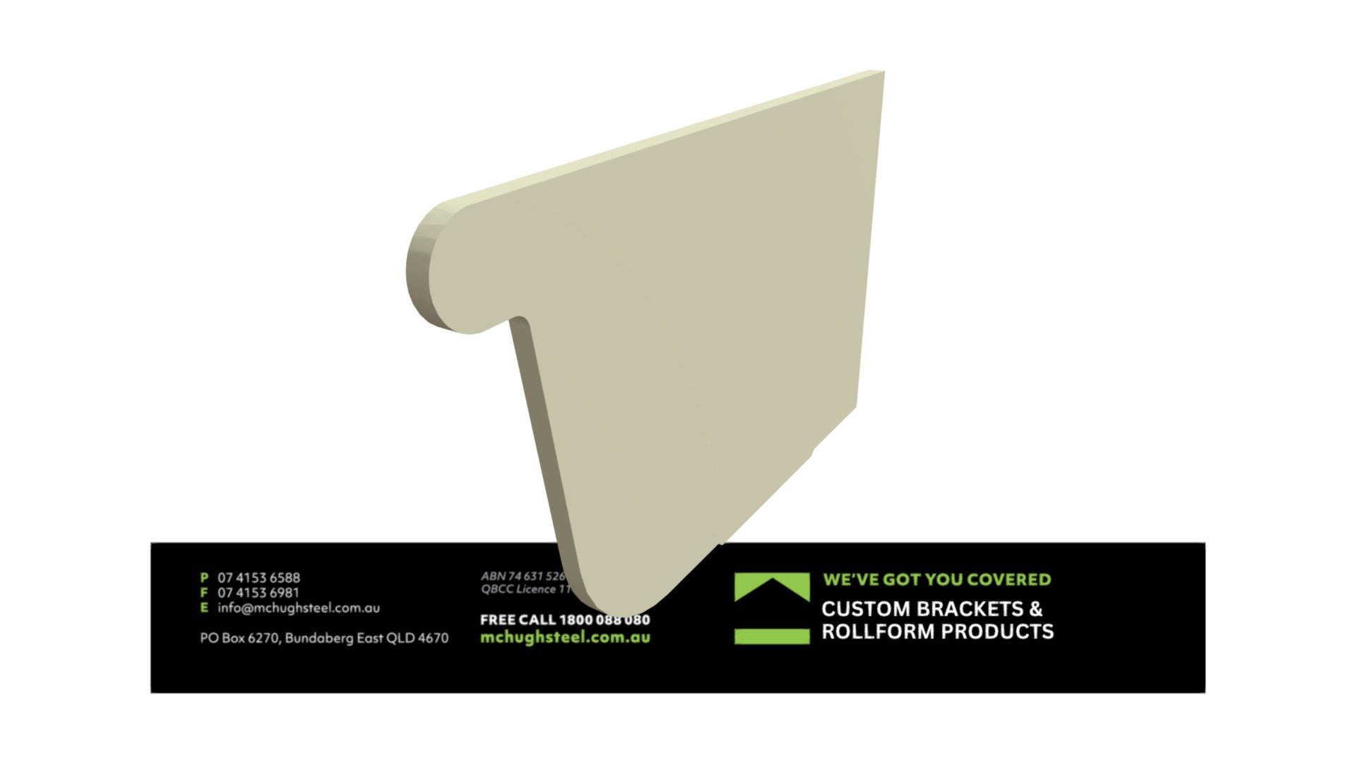 CQSEPB McHugh Quad 125 Stop End Right Hand Paper - 3D model by ...