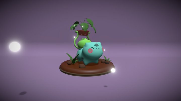 Bulbizarre 3D models - Sketchfab