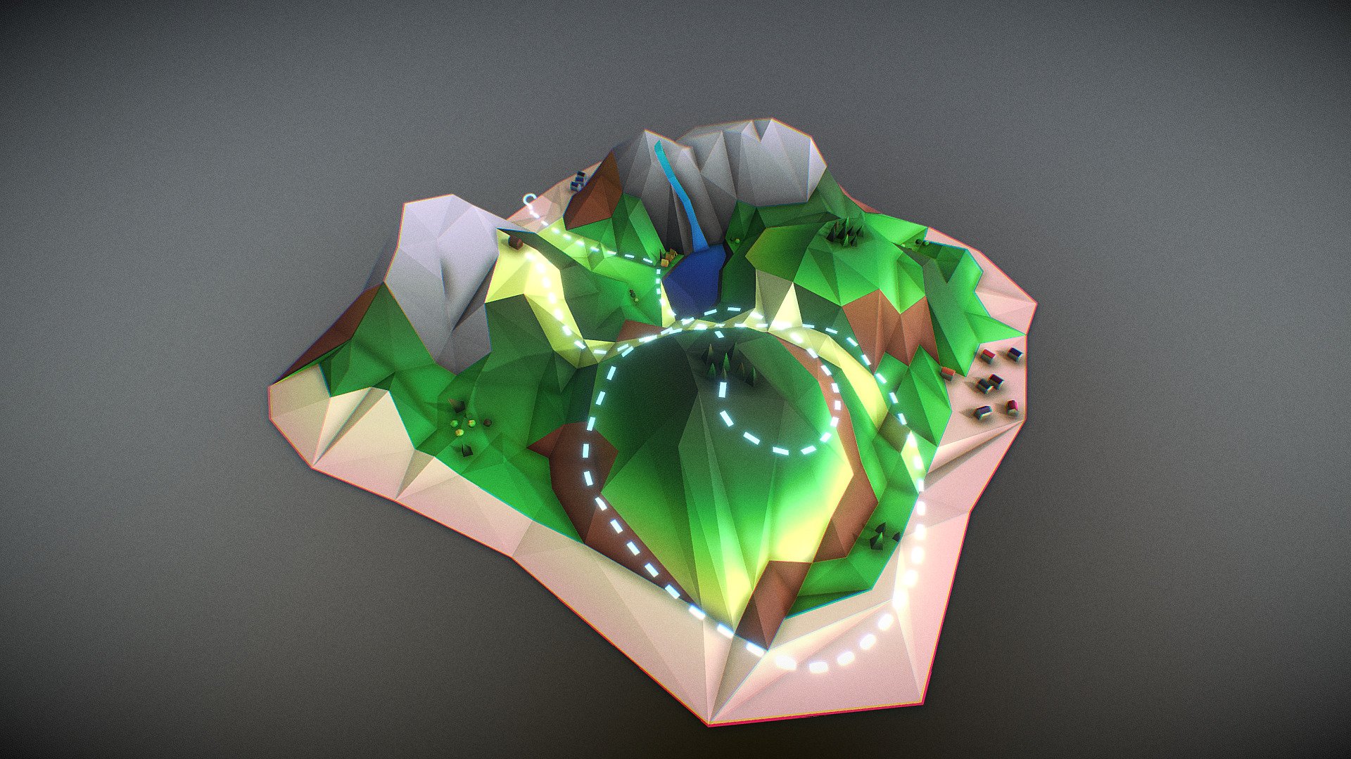 [11] Wander _ Inktober 2023 - 3D model by Glub (@GlubGraphics) [fb7d8d6 ...