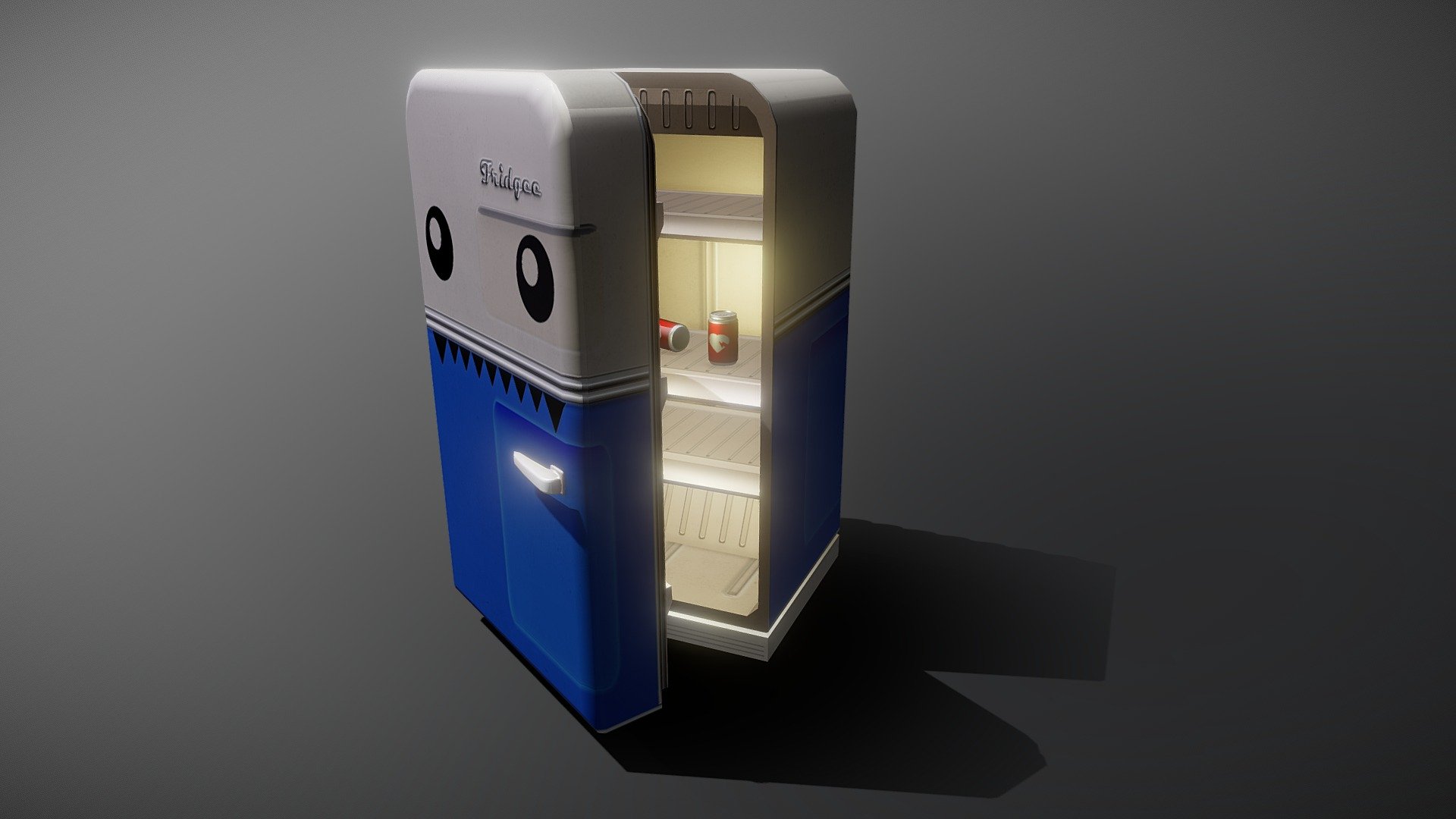 Fridgee - Download Free 3D model by nickheitzman [fb7e4e3] - Sketchfab